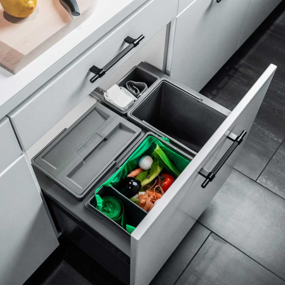 Storage - Drawer interior and waste sorting | Beslagonline.com