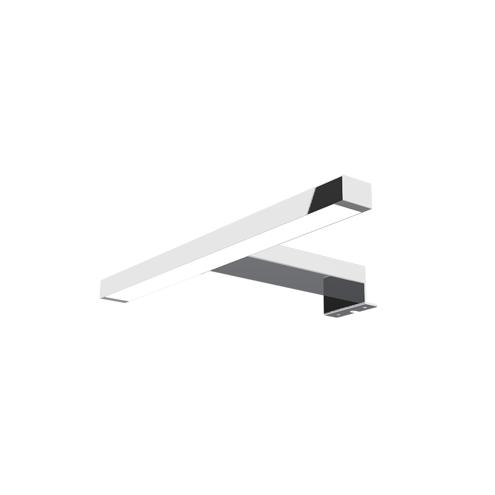 Bathroom Mirror LED-Light Nite - Chrome | Beslagonline.com