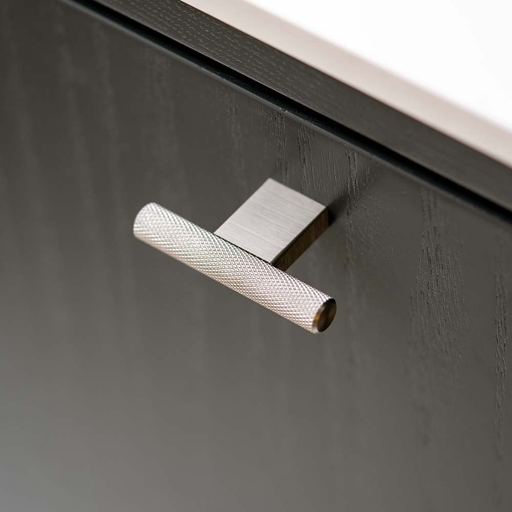 Cabinet Knob T Graf Mini - Stainless Steel | Beslagonline.com