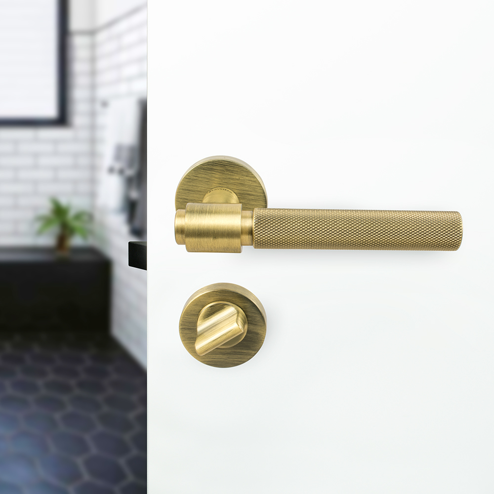 Toilet Lock R - Antique Bronze | Beslagonline.com