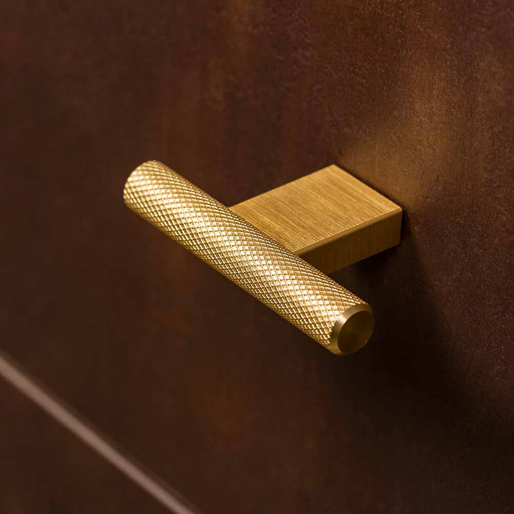 Cabinet Knob T Graf Mini - Brass | Knobs | Beslagonline.com