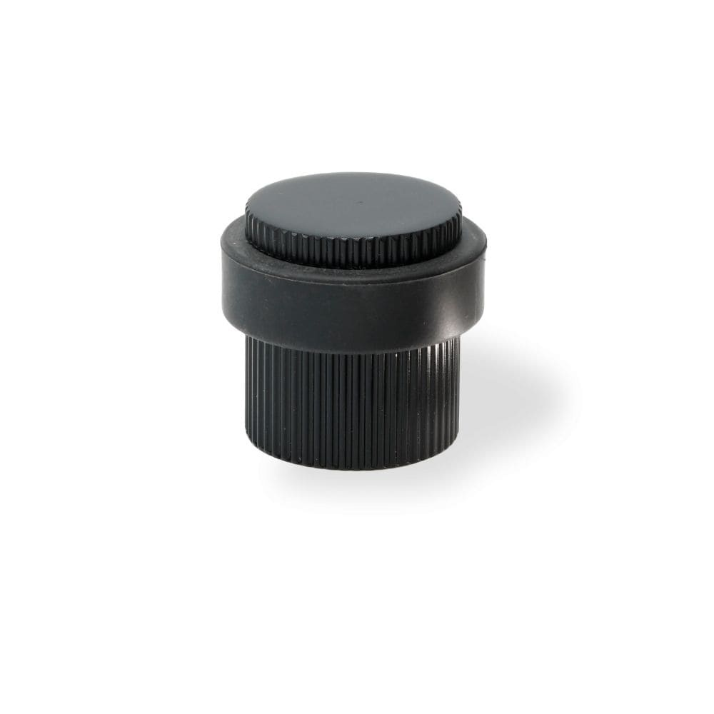 Door Stop Helix Stripe - Matte Black | Beslagonline.com