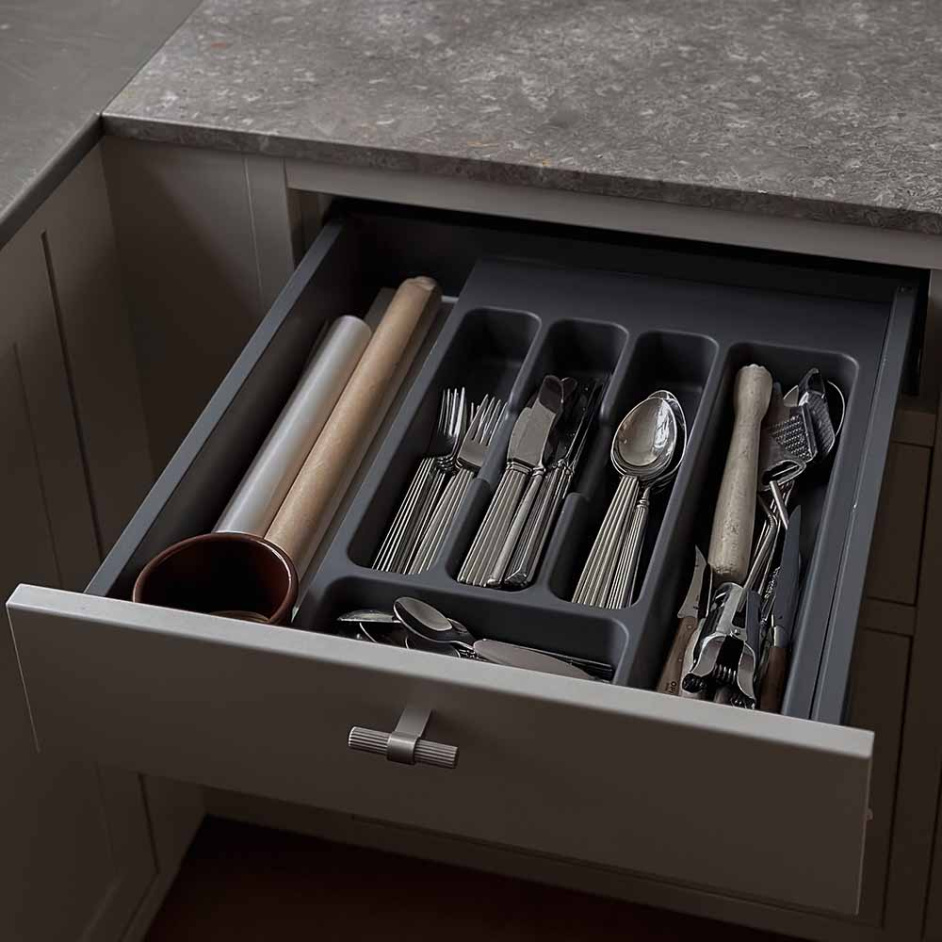 Cutlery Tray Classic - Dark Grey | Beslagonline.com