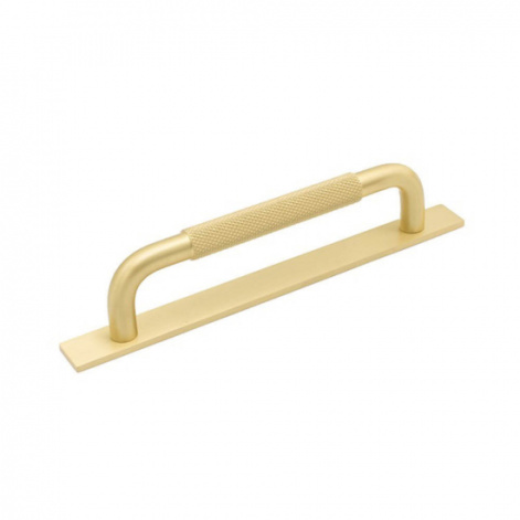 Handle Helix/Back Plate - Brass | Beslagonline.com