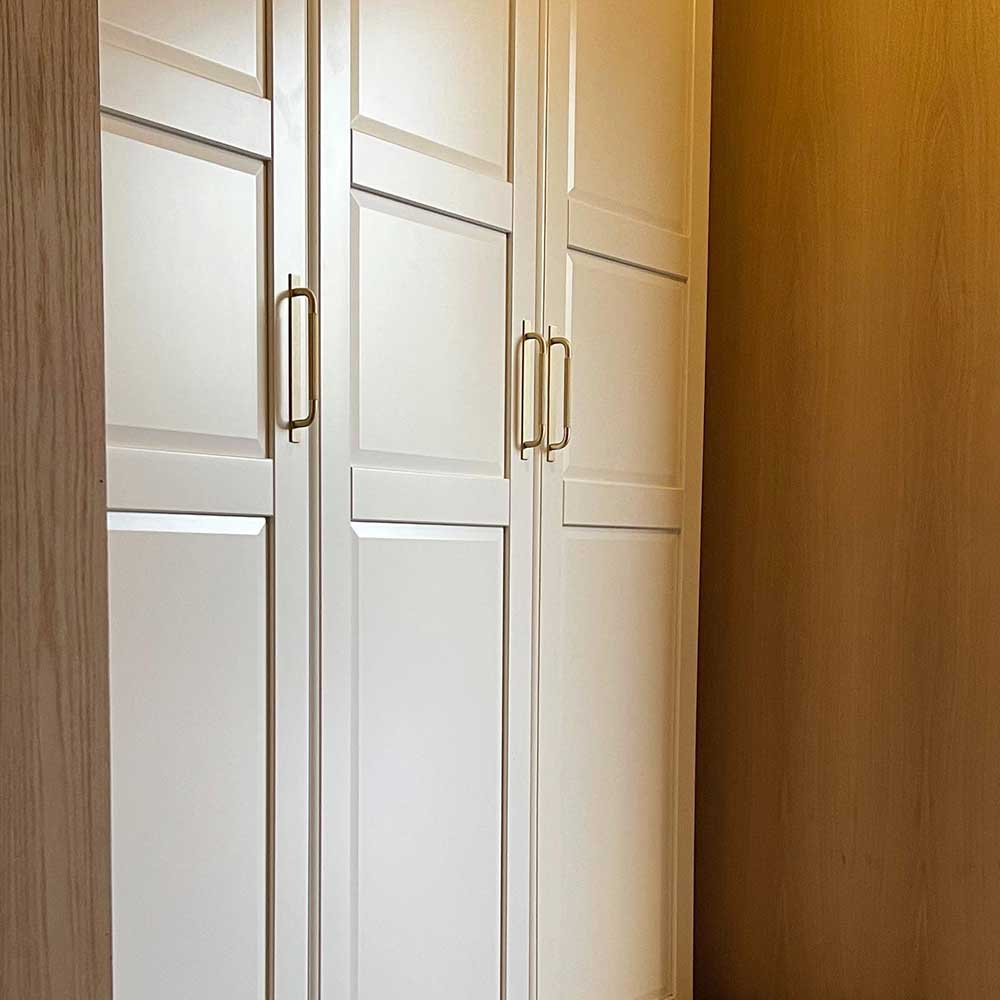 Handle Helix Stripe - Brass | Beslagonline.com