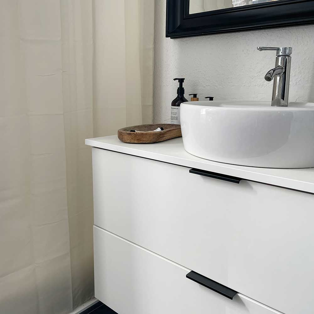 Handle Slim 4025 - Black | Handles | Beslagonline.com